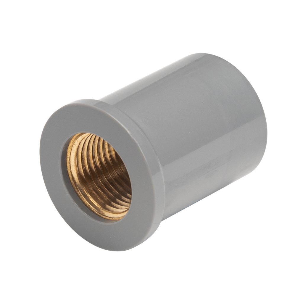 PVC Faucet Socket 20MM Brass – South Lanka