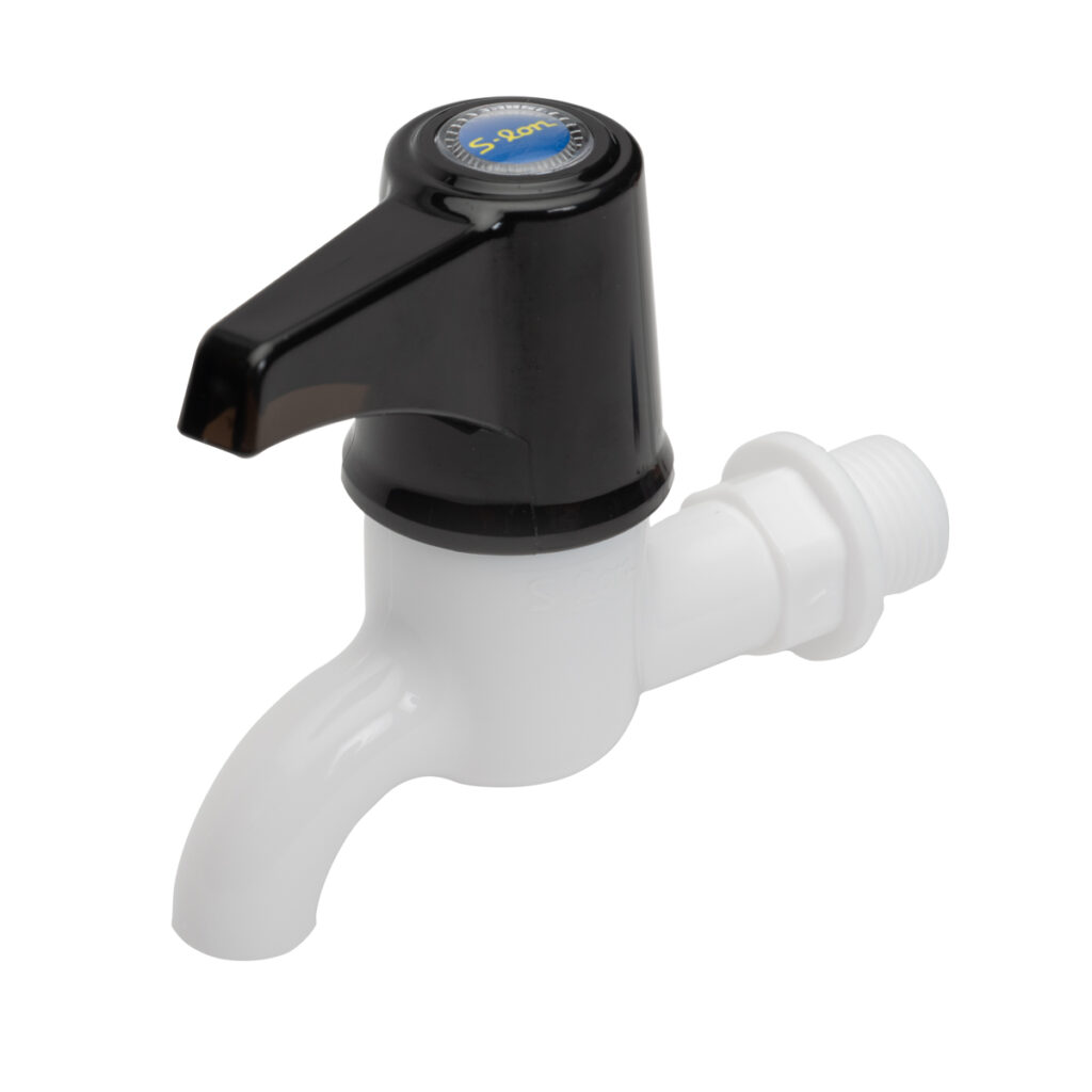 Bib Tap 1/2” QT ST Handle Black – South Lanka