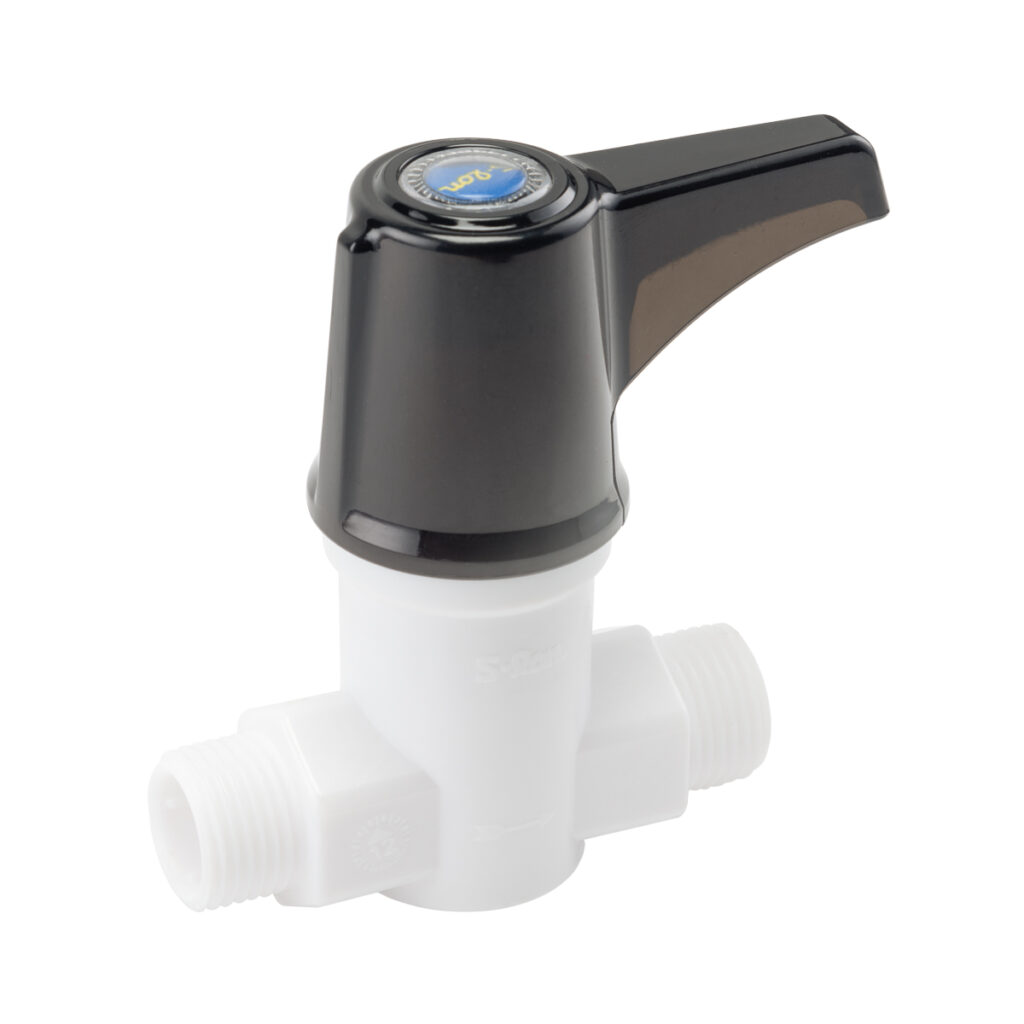 Stop Tap 1/2” Male Thread QT ST Handle Black – South Lanka